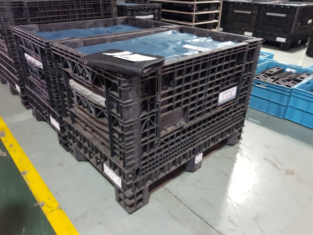 Pallet Collapsible Bin | Plastic Pallet Collapsible Bin | East Elite