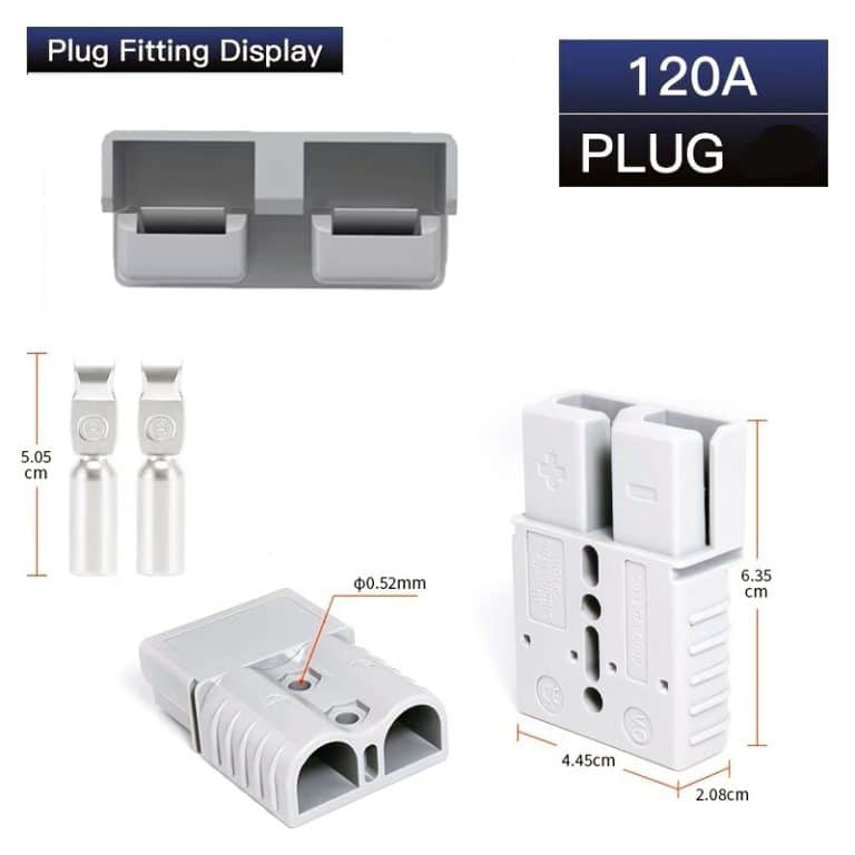 120A Anderson Battery Plug